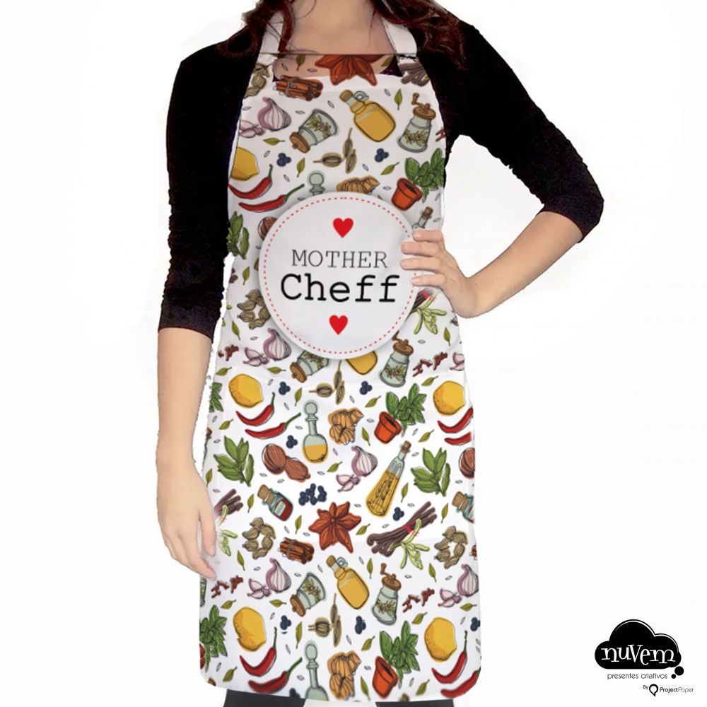 Nuvem Presentes - Avental Personalizado completo
